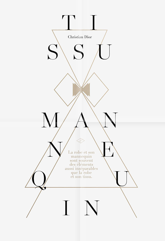 Graphic design studio in Paris | Christian Dior - Quotes | Les Graphiquants